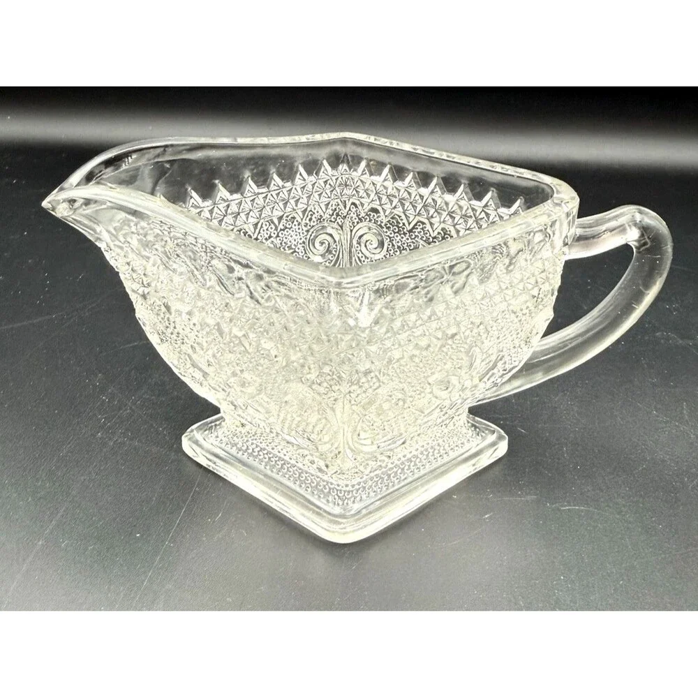 Indiana Glass | Dining | Vtg Indiana Glass Clear Tiara Sandwich Pattern ...